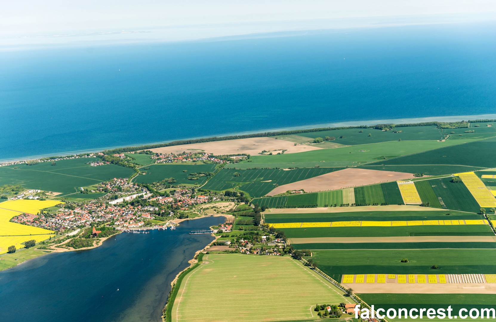 Luftbildgalerie - Insel Poel - Falconcrest.com - Luftbilder und ...